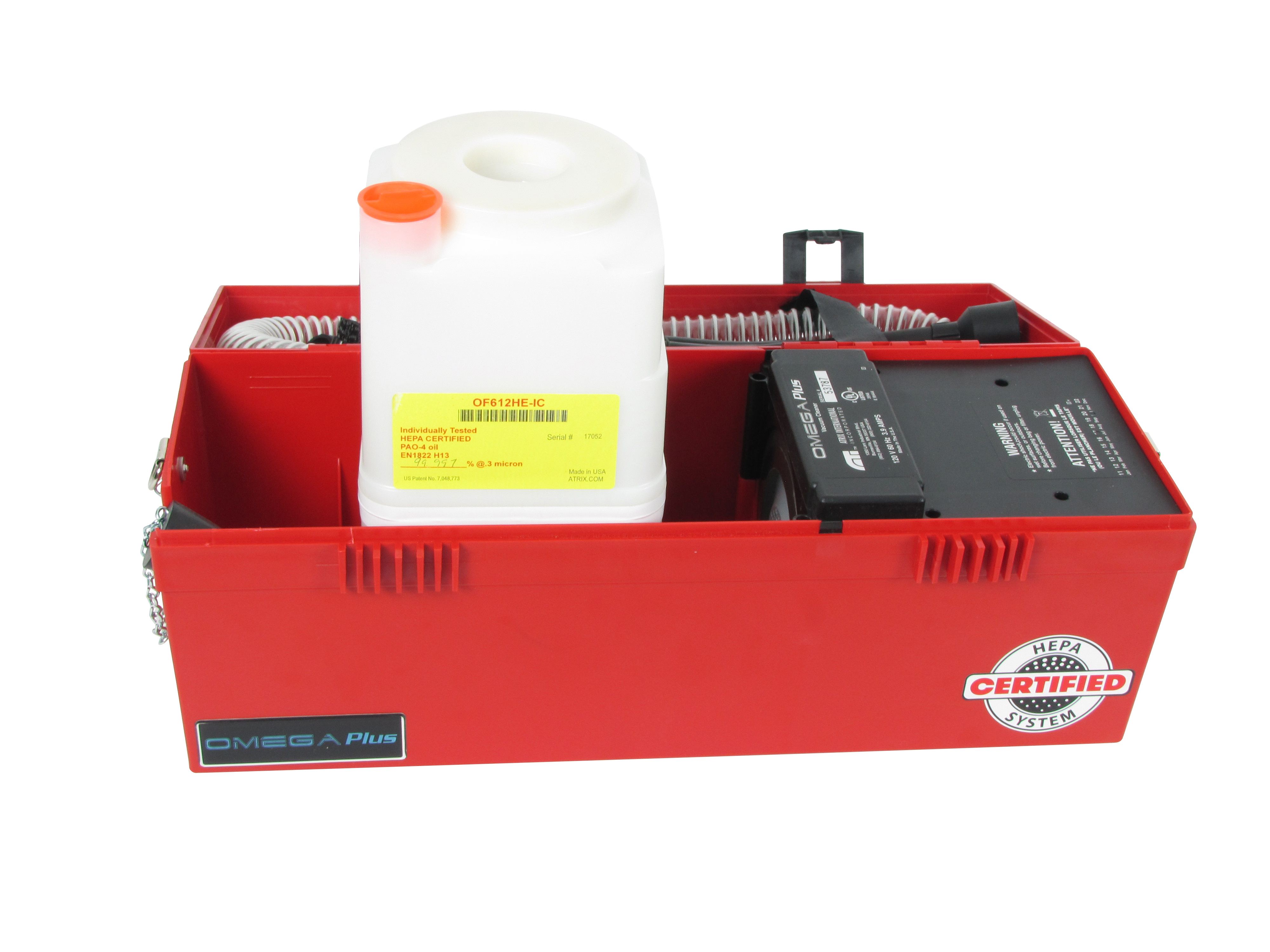 Atrix Introduces the Omega HEPA CERTIFIED System Vacuum - Atrix