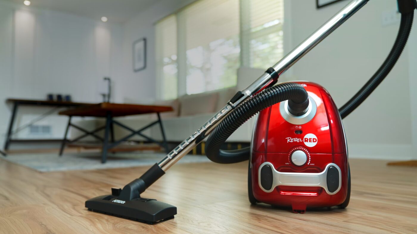 Rebel Red HEPA Canister Vacuum - Atrix